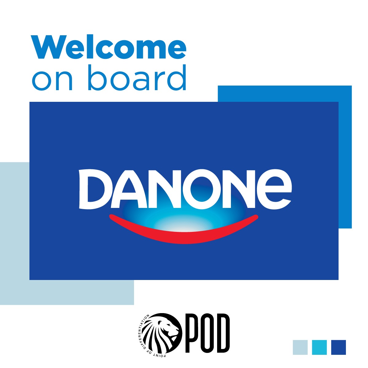 «دانون مصر» تختار شركة «POD Egypt» وكيلاً للعلاقات العامة